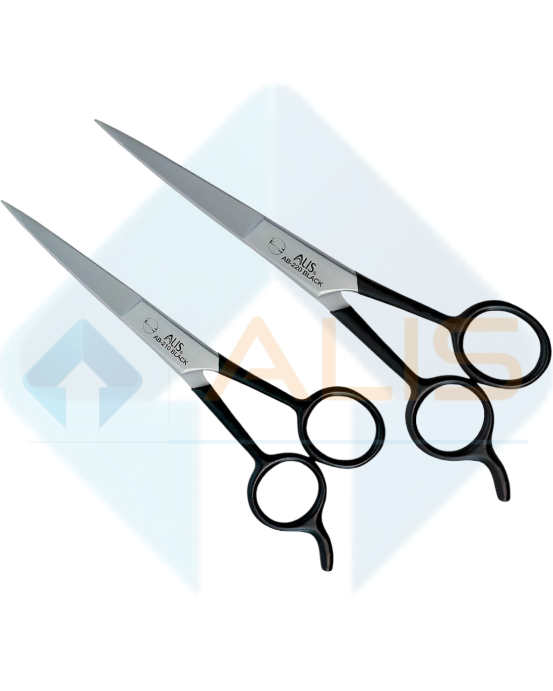 SALON BARBER HAIR SUPERCUT CUTTING SCISSOR BLACK Colour Handle Combo S ...