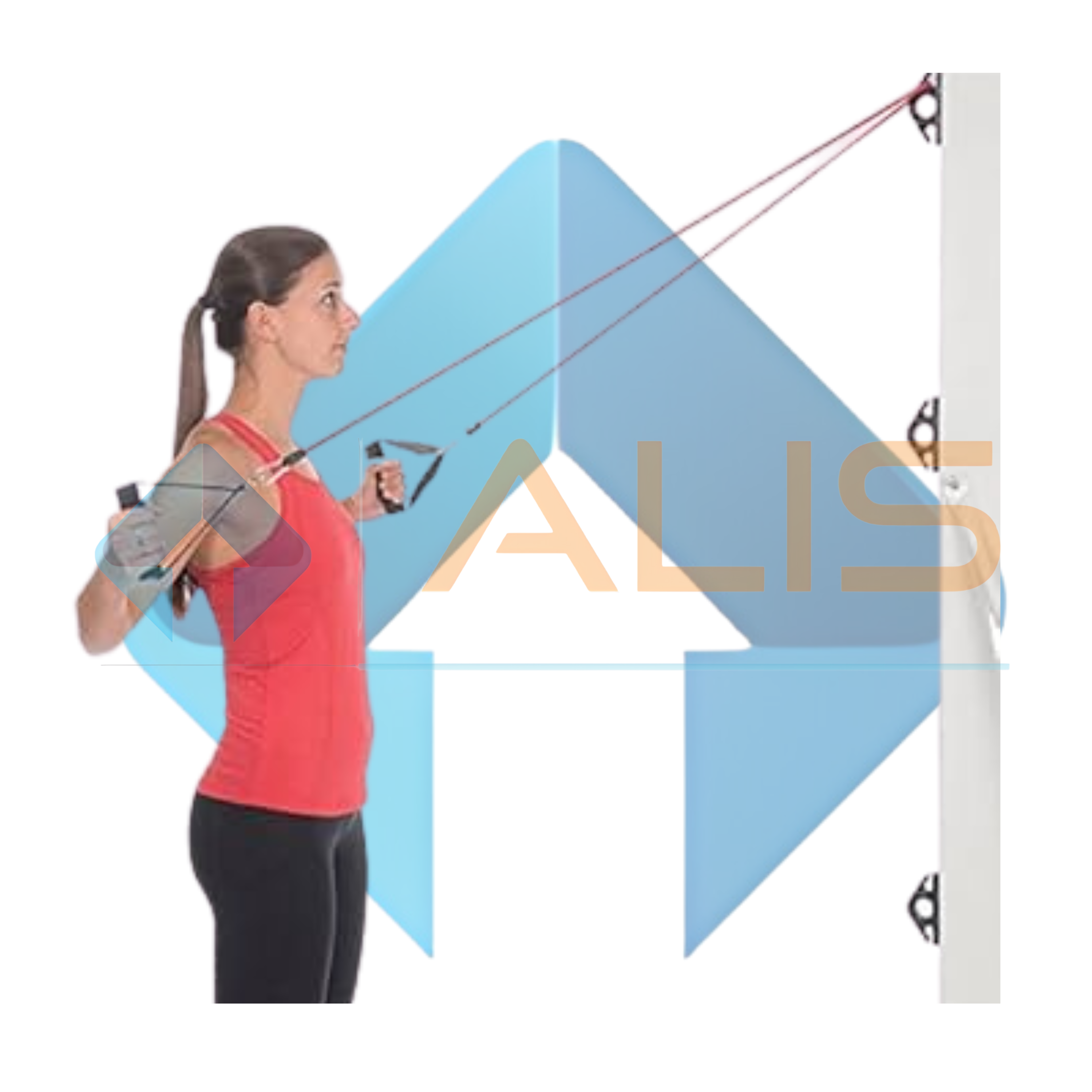 Theraband Wall Station from Thera-Band USA – Alis Professional