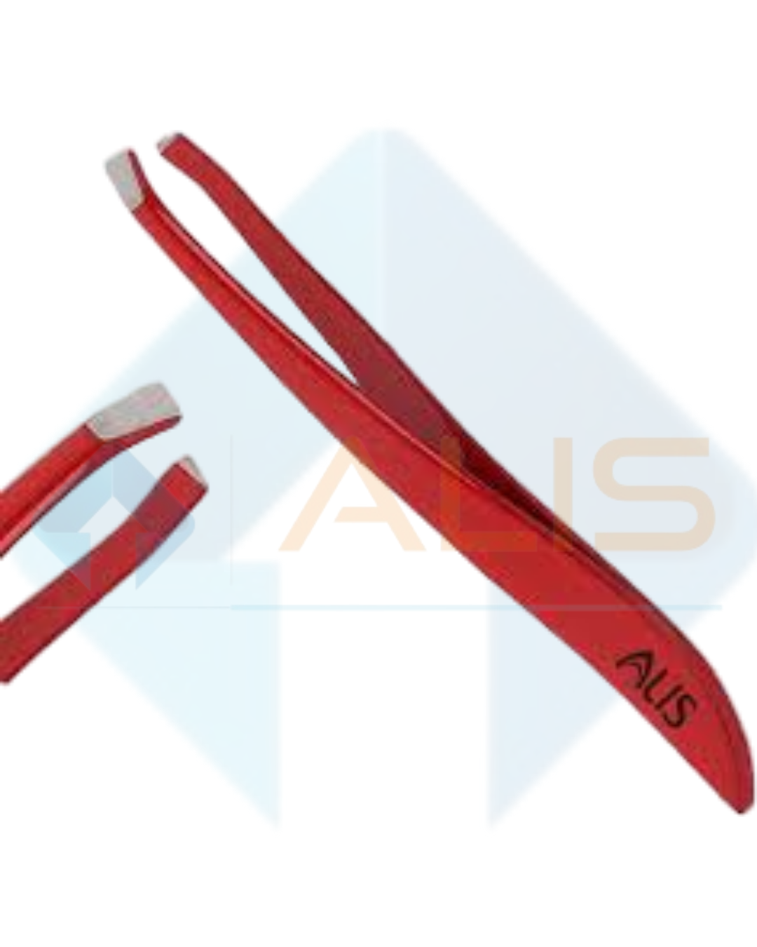 Tweezer for Hair Pluker, Eyebrow, Eyelash Extensions, Facial Hair (Red ...